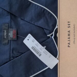 J. Crew | Intimates & Sleepwear | Nwt Jcrew Vintage Shortsleeve Pajama ...